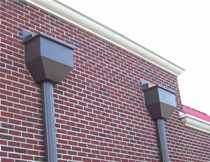 Water Leader Heads Scupper Denver